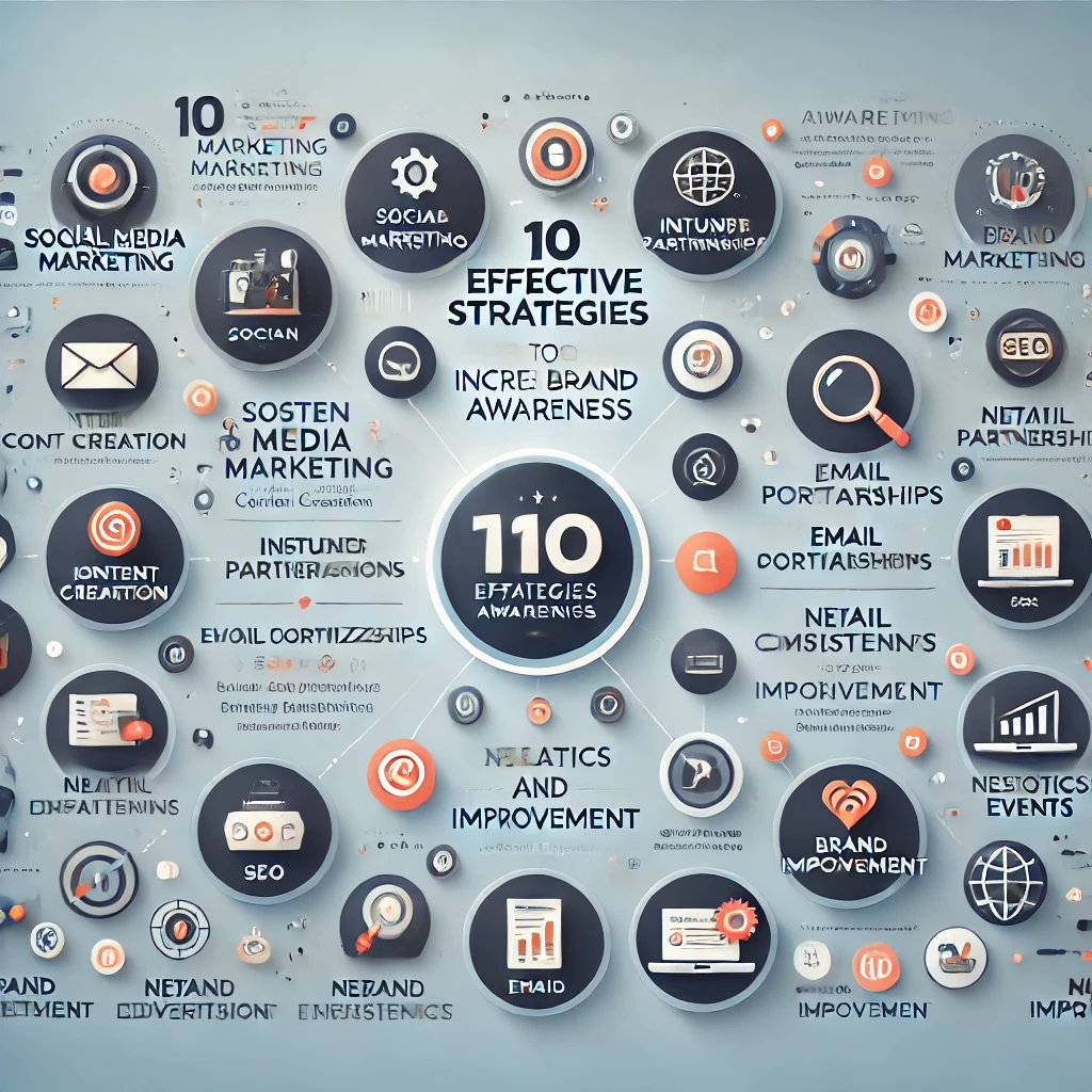10 Effective Strategies to Increase Brand Awareness